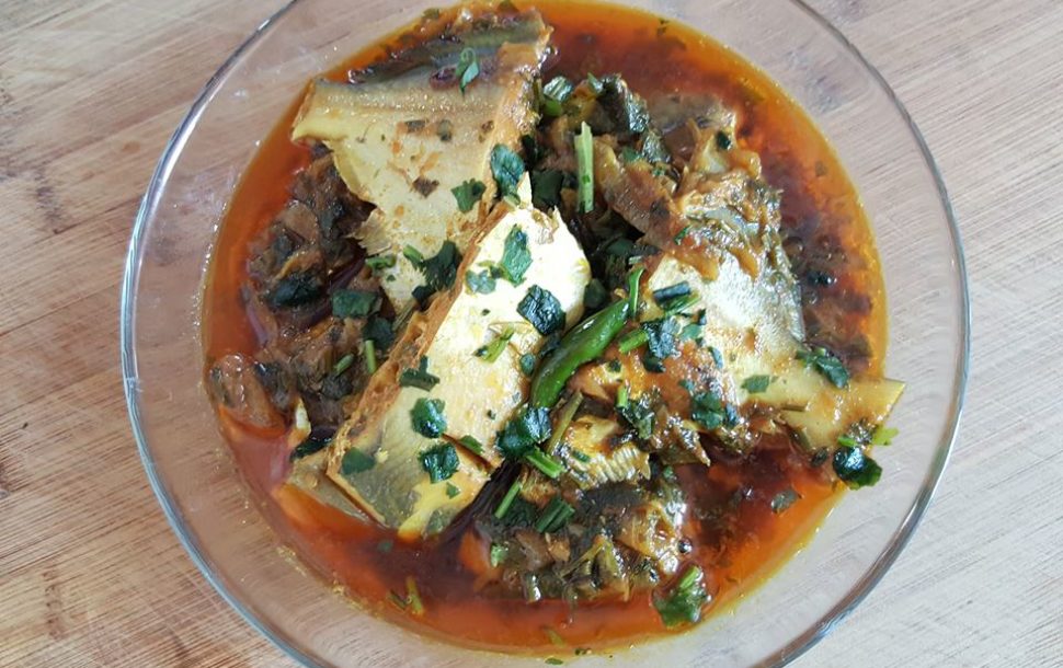 Rupchanda (Pomfret) & Parsley Curry - Afelia's Kitchen