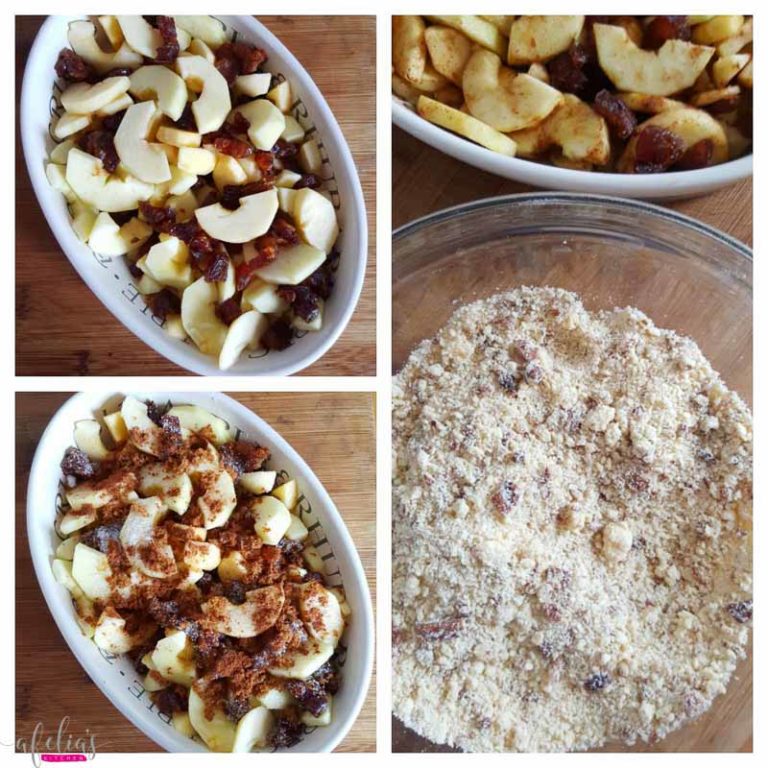 Apple and Date Crumble - Afelia's Kitchen