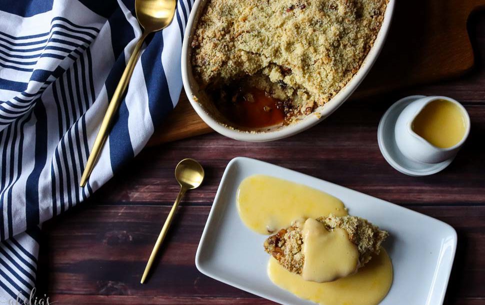 Apple and Date Crumble - Afelia's Kitchen